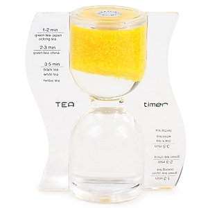 Paradox Tea Timer Warm Yellow 9 cm