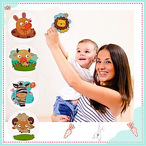 20 Pcs Potty Training Stickers Reusable Toilet Targets for Boys Animals Potty Training Targets Pee Stickers Color Changing Pee Targets for Toddler Boys Girls Potty Training