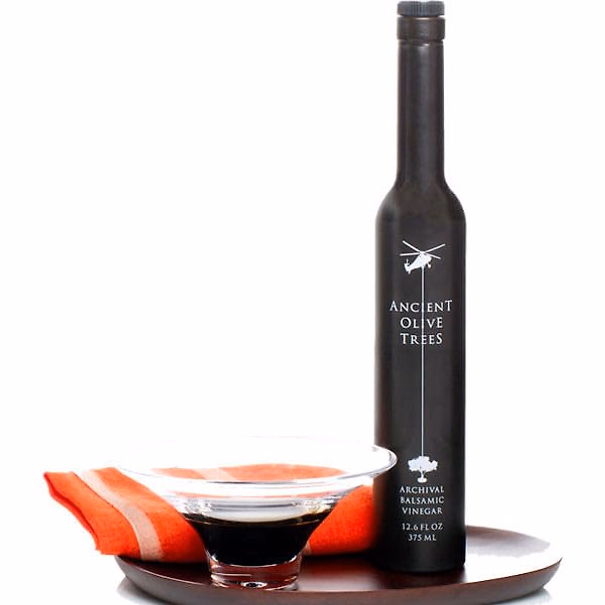 ANCIENT OLIVE TREES - Balsamic Vinegar | Aceto Balsamico di Modena IGP | Perfect for Any Sauce, Marinade, Salad, Fruit, or Vegetable Dish | 12.6 FL. OZ. | 1 CT