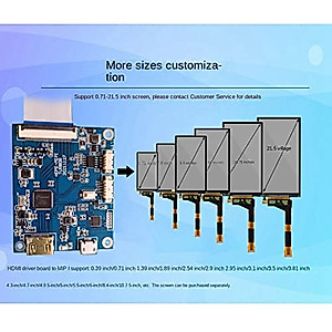 MEIFA 8.8 Inch Strip LCD Screen 1920X480 HSD088IPW1 -Compatible Driver Board Second Monitor Aida64 Sub Display