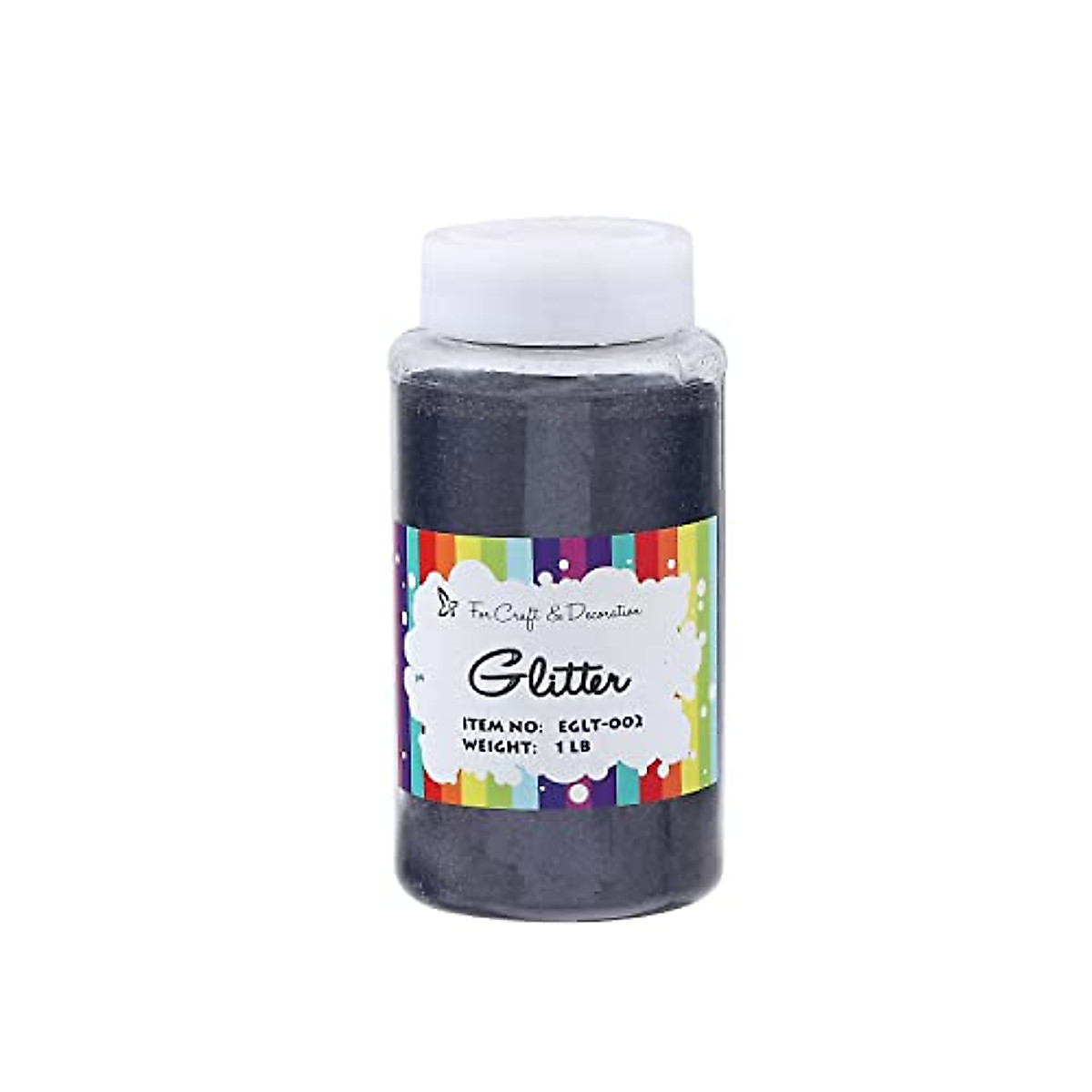 Craft and Party, 1 Pound Bottled Craft Glitter for Craft and Decoration (Navy Blue)