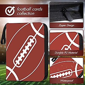 720 Pockets Football Card Binder with Sleeves fit for Baseball Cards, Trading Cards Album Cards Holder Protectors Set Fit for MTG, Yugioh, Sports, Football Card