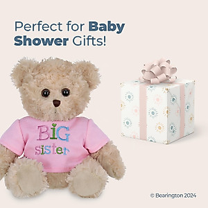 Bearington Ima Big Sister Teddy Bear, 12 Inch Big Sister Stuffed Animal