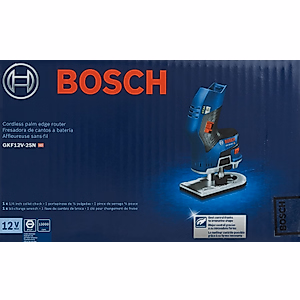 Bosch 12V Max EC Brushless Palm Edge Router (Bare Tool) GKF12V-25N