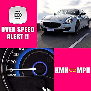 Kingneed C3012 HUD Speedometer Odometer Compass Head Up Display GPS Digital Display Big Fonts Univsersal for All Cars Truck Bus Vehicles New