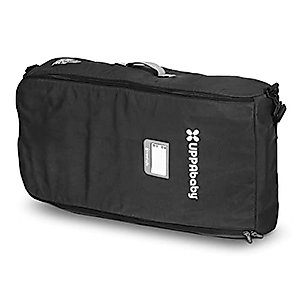 UPPAbaby RumbleSeat/Bassinet Travel Bag with TravelSafe , Black/Blue
