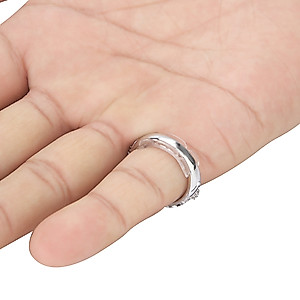 Coopache Ring Size Adjuster for Loose Rings - 2 Styles, 13 Sizes - Jewelry Sizer, Mandrel for Making Jewelry Guard, Spacer, Sizer, Fitter - Spiral Silicone Tightener Set