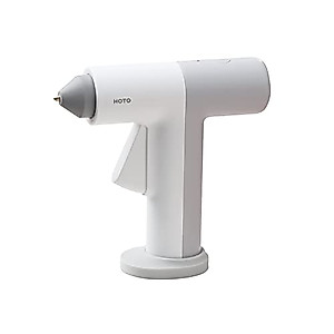 HOTO Cordless Hot Glue Gun, 10 Glue Sticks, 30S Heating Fast, USB Rechargeable Melt Glue Gun, Smart-Power-off Glue Gun, Perfect for Crafts, DIY Arts, Quick Home Repairs