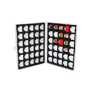 UniKeep Game Case for Nintendo Switch Cartridges - Holds 60 Games Securely in Foam