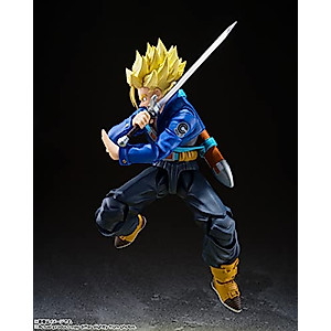 TAMASHII NATIONS - Dragon Ball Z - Super Saiyan Trunks -The Boy from The Future-, Bandai Spirits S.H.Figuarts Action Figure