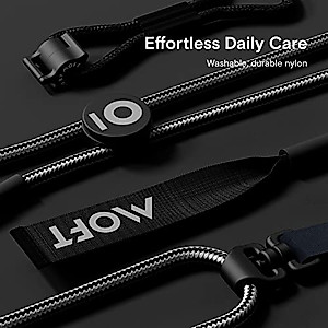 MOFT Phone Lanyard, Universal Adjustable Detachable Crossbody Long Lanyard with Phone Patch, Compatible with Most Smartphones, Bare Phone, Length up to 150cm, Navy Blue