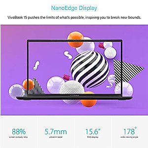 ASUS VivoBook Thin and Light Laptop, 15.6" FHD Display, AMD Ryzen 3 3250U Processor, AMD Radeon Graphics, Backlit Keyboard, Fingerprint Reader, Webcam, Wi-Fi, HDMI, Windows 11 (20GB RAM | 1TB SSD)