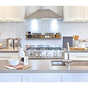 Spice Shelf - Hanging Spice Rack - Stove Shelf - Over the Stovetop or Wall Mounted - 30’’ Rustic Wood Floating Spice Rack - Seasoning Organizer above Oven - Kitchen Hack - Storage Solution/Space Saver