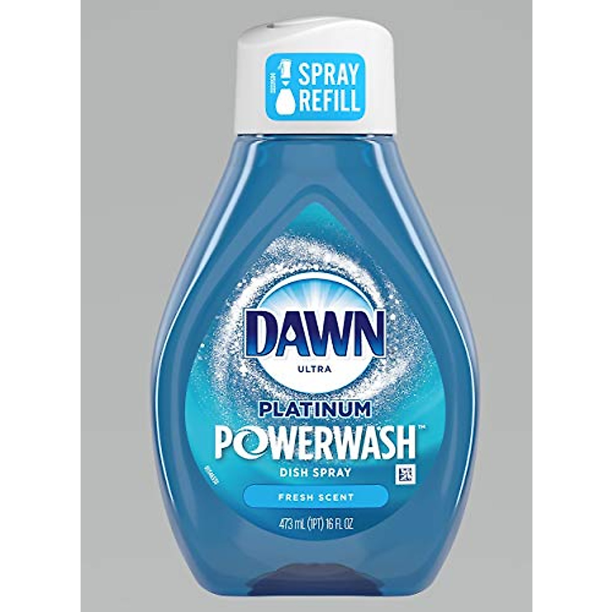 Dawn Platinum Powerwash Dish Spray Fresh Scent Refill - Multi 3 Pack & Cascade Platinum Dishwasher Pods, ActionPacs Dishwasher Detergent, Lemon, 62 Count