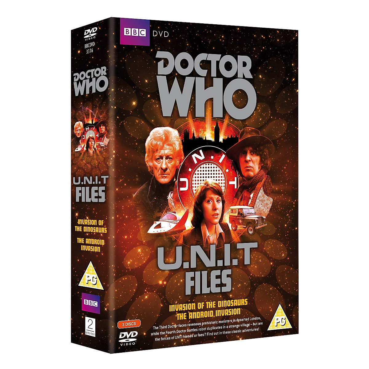 Doctor Who - U.N.I.T Files (Invasion of the Dinosaurs and the Android Invasion) [DVD] [UK Import]