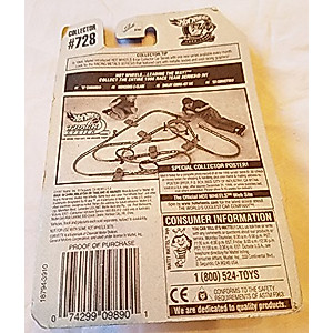 1997 - Mattel - Hot Wheels - Race Team Series IV - 1963 Corvette Split Window - Blue - #4 of 4 Cars - 1:64 Scale Die Cast - Rare - MOC - Out of Production - Limited Edition - Collectible