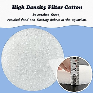 SHIGATSU Fine Filter Pads for Eheim Classic 350 2215 (6pcs)