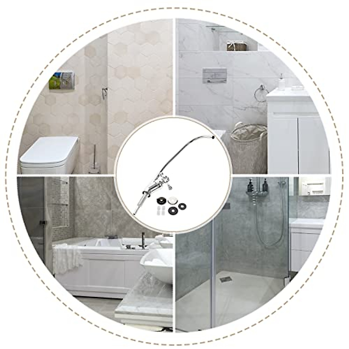 SOLUSTRE Faucet Taps Water Spigot Filtration Systems Tap Water Tap Stainless Steel Water Dispenser