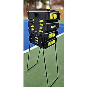 Tourna Pete Sampras Mini Ballport, Holds 36 Balls