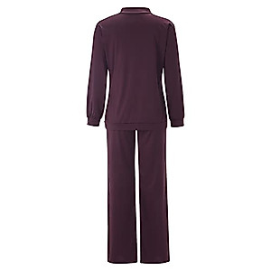 Fashion Oversized red Flannel Shirt Women Knit Cardigan Fleece Hoodie Sweater Coat Womens Denim Shirts Long Sleeve 2023 Trendy Dressy Tops for Women Work Office Business roll-up Sleeve Wedding Guest