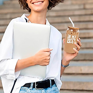 CHICKOR In My Engage Era 16 oz Coffee Glass Mug - Engagement Gifts For Women, Her - Funny Newly Engaged Gifts Ideas For Singer Merch Fans - Congratulations On Your Engagement