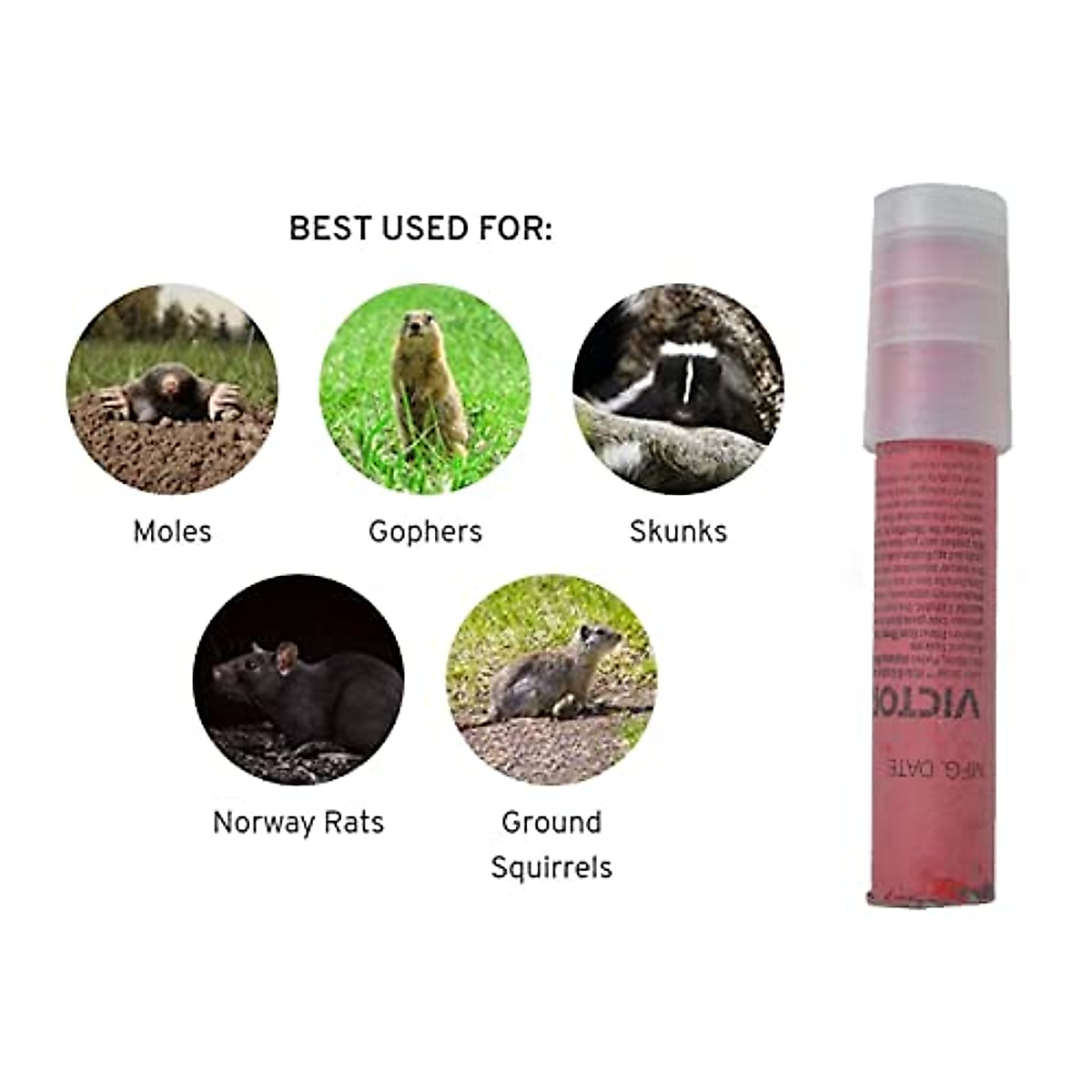 Quick Strike Mole & Gopher Gasser, 4-Pk.