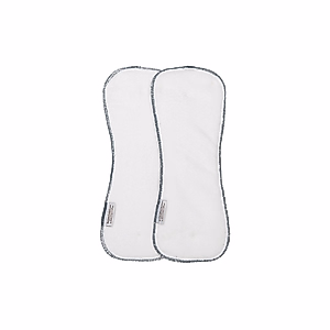 Buttons Cloth Diapers - Nighttime "Doubler" Insert - 2 Pack (XLarge)