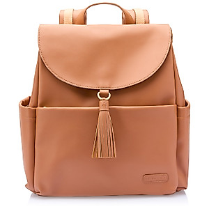 Skip Hop Diaper Bag Backpack, Greenwich Vari, Toffee