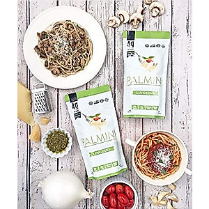 Palmini Linguine Pasta | Low-Carb, Low-Calorie Hearts of Palm Pasta | Keto, Gluten Free, Vegan, Non-GMO | As seen on Shark Tank |(12 Ounce - Pack of 3)