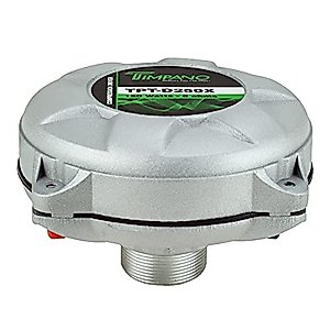 Timpano TPT-D250X Compression Driver for Pro Car Audio, 1 Inch Exit Phenolic Driver - Outstanding Performance for Midrange Reproduction