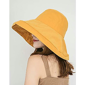 Women Sun Hat Wide Brim UV Protection Soild Bucket Hat Travel Outdoor Beach Hat Grey