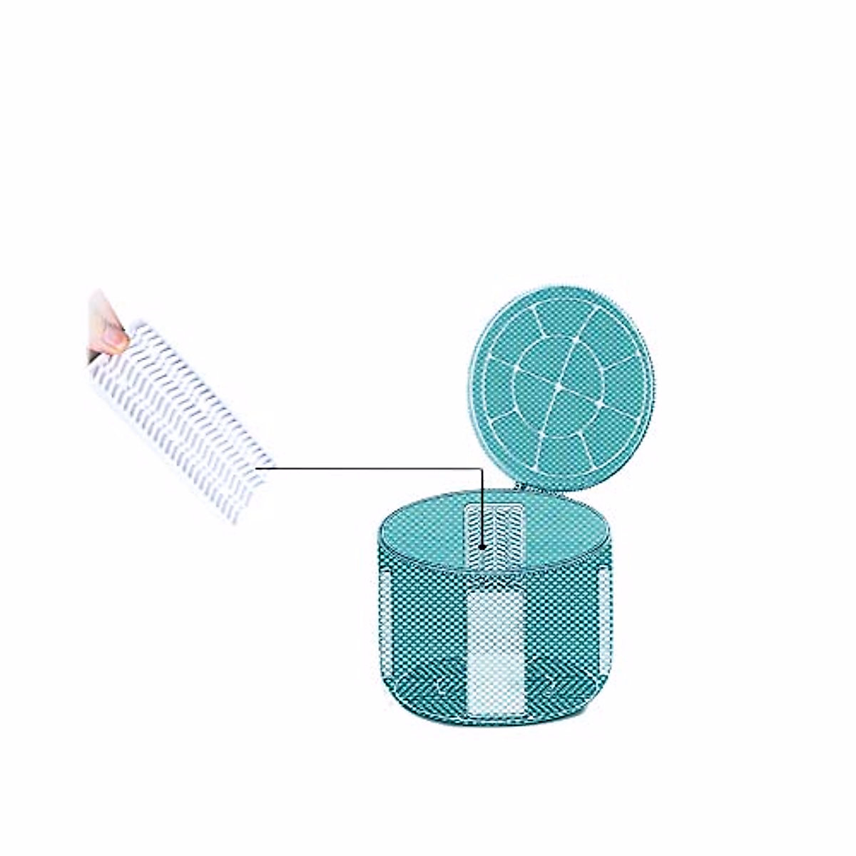 Bra Washing Bag Mesh Laundry Protector with Zipper for Lingerie-Built in Washboard Bra Washer,Socks,Panty,Undershirt Laundry Bag (4th generation)