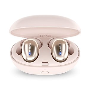 1MORE Stylish True Wireless in-Ear Headphones - Bluetooth - 6.5 Hours of Battery - 15-Minute Quick Charge for 3 Hours of Use – Portable Charging Headphone Case Included - True Wireless Earphones