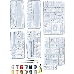 Airfix D-Day Air Assault 1:72 WWII Military Diorama Plastic Model Gift Set A50157A, Multi