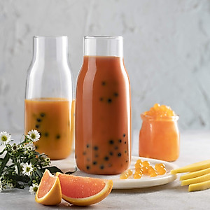 Strawberry Boba Pearls, Strawberry Popping Boba Bursting Boba, Strawberry Bubble Tapioca Pearls For Bubble Tea 1 Pound (Strawberry, 1 LB Pack of 1)