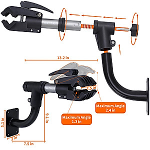 MatyKit Multifunctional Bicycle Repair Stand Bench Mount Bike Repair Stand Mountain Bike Accessories Wall Mount Bike Repair Stand Bike Work Stand Bike Service Repair Stand