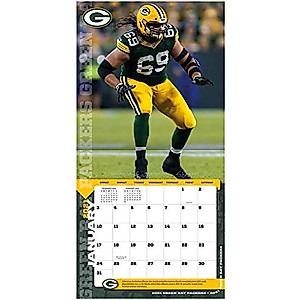Green Bay Packers 2021 Calendar