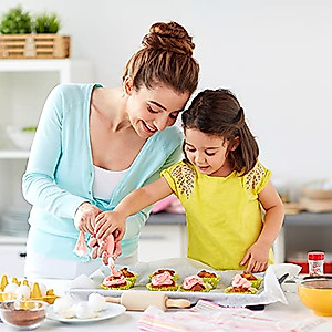 Mkustar 300 Count Mini Cupcake Liners Polka Dots Baking Paper Cups Rainbow