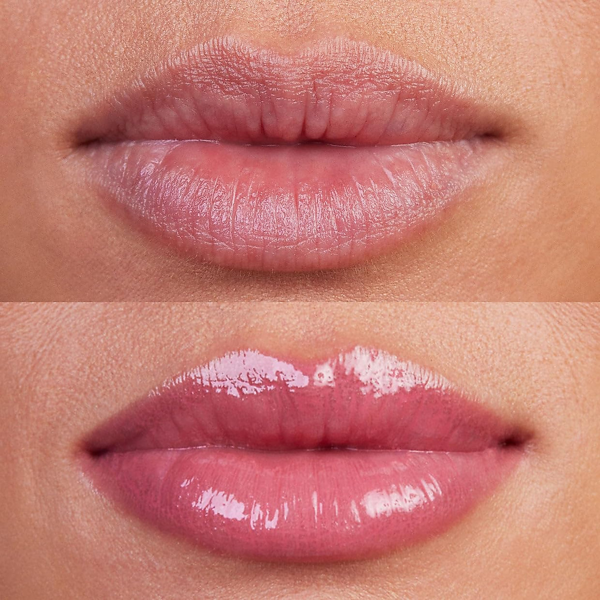 Kosas Wet Lip Oil Gloss - Hydrating Lip Plumping Treatment with Hyaluronic Acid & Peptides, Non-Sticky Finish (Malibu)