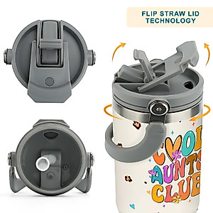 TAMUNBEE Aunt Gifts from Niece, Nephew - Birthday, Mothers Day, Thanksgiving, Christmas Gifts for Auntie - Best Aunt Ever Gifts Ideas - 30oz Tumbler With Handle