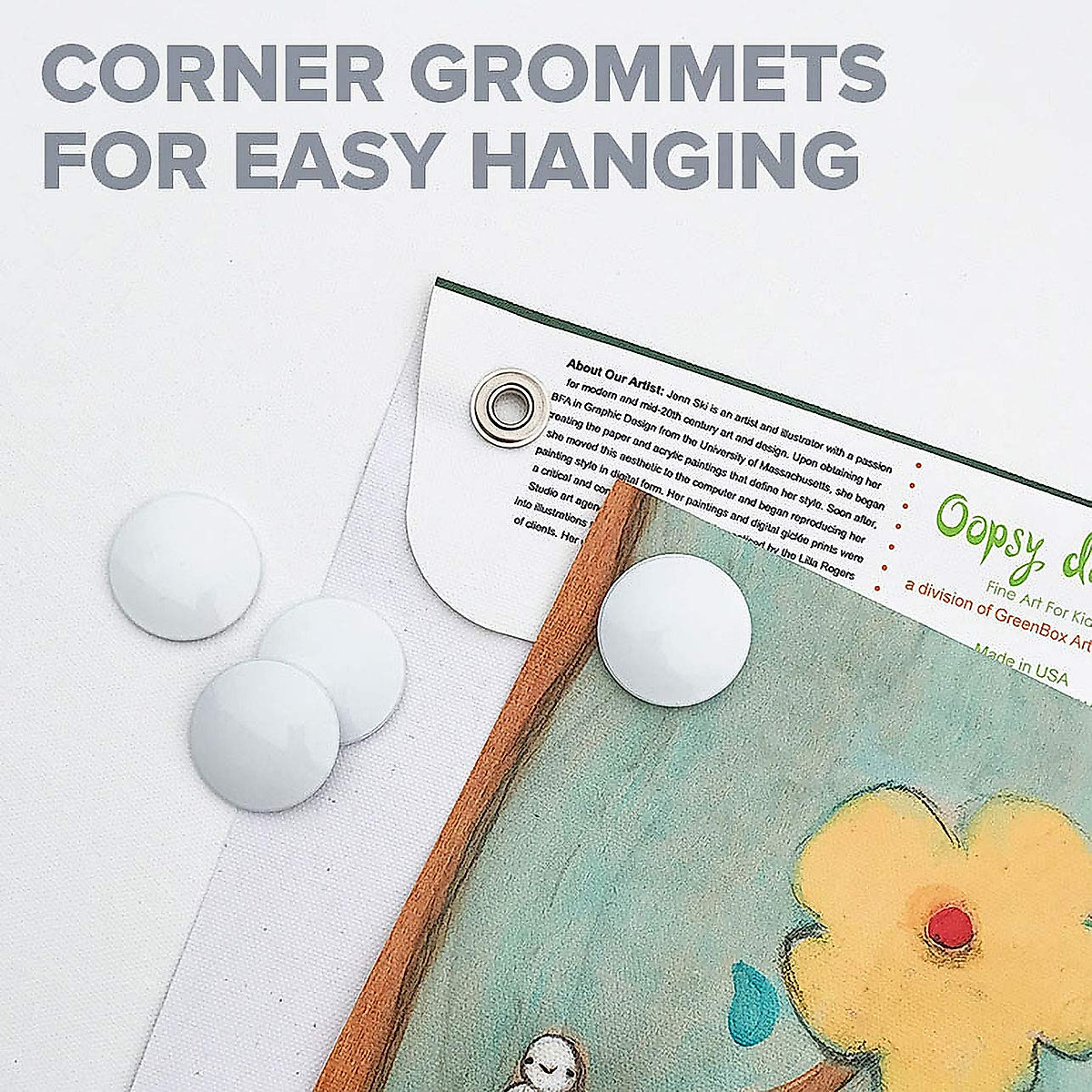 Oopsy Daisy Eric Carle's The Very Hungry Caterpillar Growth Chart, 12 by 42-Inch