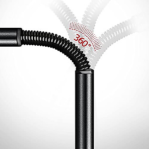 WYFFF 2.2m/7ft Patio Cantilever Umbrella, Hanging Blue Garden Umbrella, Octagonal Fishing Umbrella, for Garden, Deck, Backyard, Pool and Beach