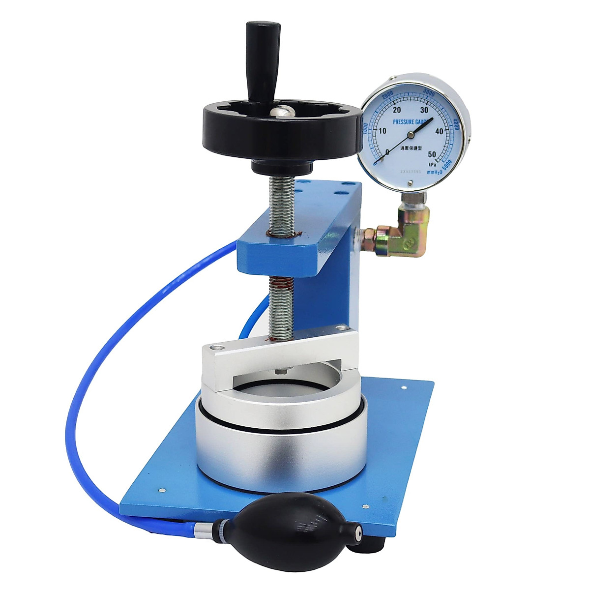 TECHTONGDA Textile Fabric Hydrostatic Tester Waterproof Pressure Testing Tool for Tent Boot Clothes 0-5000mmH2O