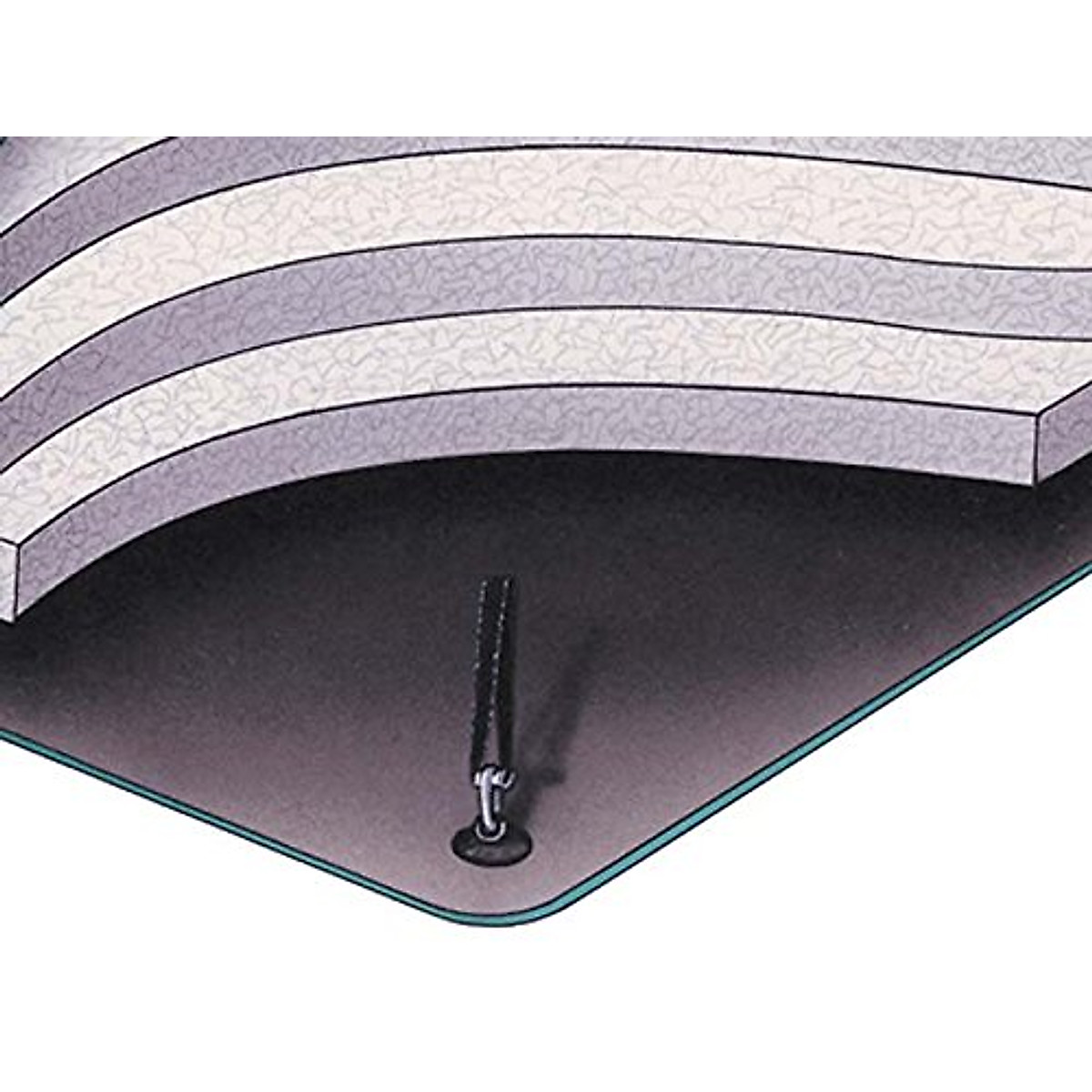 California King Waveless Hardside (wood frame) Waterbed Mattress Kit includes liner and fill kit