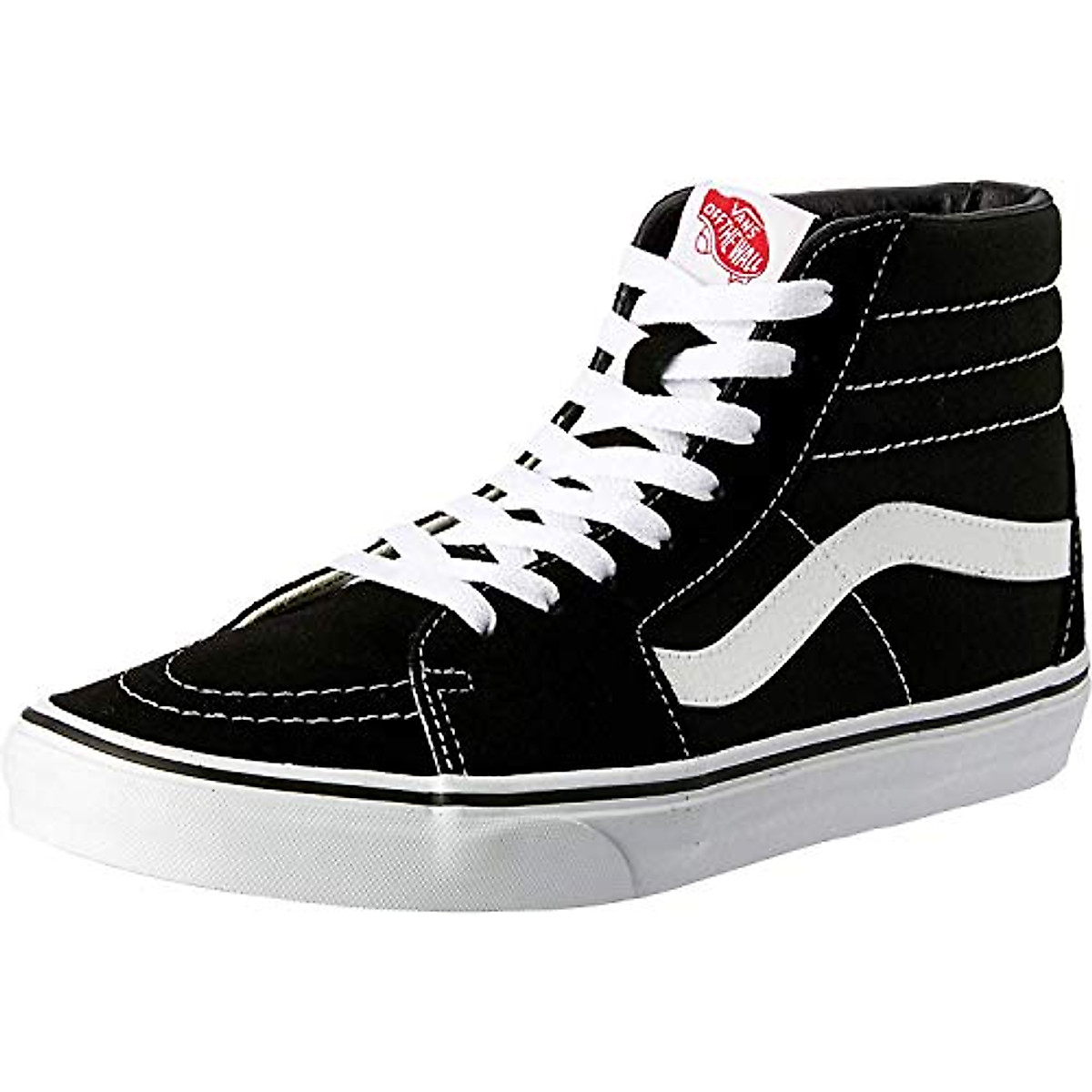 Vans Men's Sk8-Hi Core Classics Black/Black/White Canvas 9