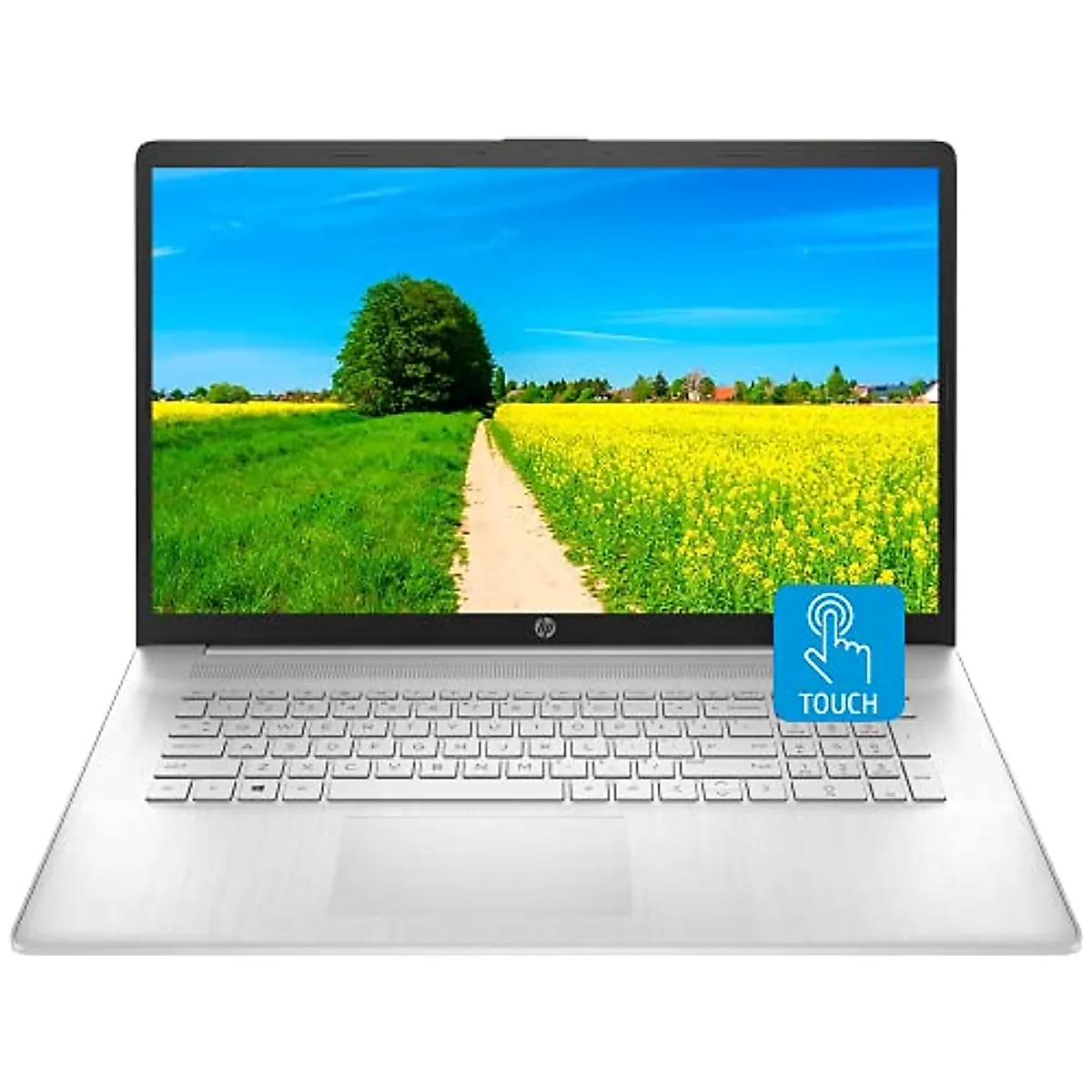 HP 2022 Newest 17z Laptop, 17.3'' HD+ Touchscreen, 32GB DDR4 RAM, 1TB SSD + 2TB HDD AMD Ryzen 3 5300U Processor, HDMI, USB Type-C, Wi-Fi 5, Bluetooth, Windows 10 Home, Silver