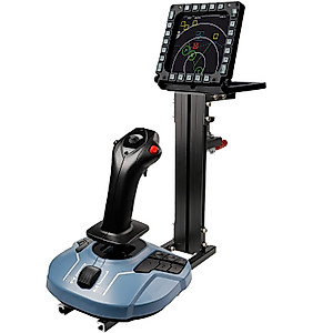 Hikig 2 Set The Desk Mount for The Flight Sim Game Joystick, Throttle and Hotas Systems Compatible with Logitech X56, X52, X52 Pro, Thrustmaster T-Flight Hotas,Thrustmaster T.16000M, Thrustmaster TCA