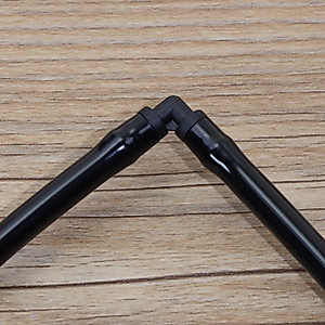 Mini Skater 1/4-Inch Barbed Elbows Fitting Perfect for Drip Irrigation Tubing System,Flower Beds, Vegetable Gardens, Herbs Gardens 50 PCS/Bag