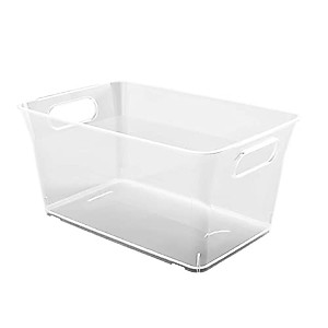 MICHAELS Bulk 12 Pack: 5.8qt. Clear V-Basket by Simply Tidy™