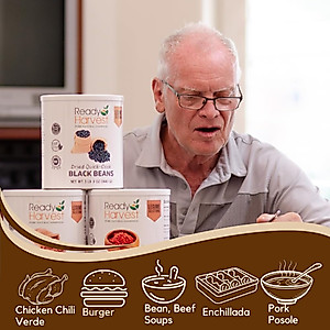 Ready Harvest Quick-Cook Pinto Beans Canned Dried Beans Dry Beans Pinto Beans Dry | Canned Food | Emergency Food Supplies Survival Food Emergency Food Rations #10 Can 25-Year Shelf Life 3 lbs